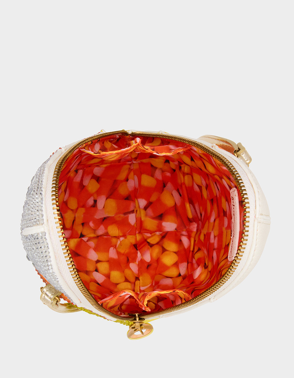 KITSCH ME SO CORNY MULTI Women's Halloween-Themed Candy Corn Rhinestone ...