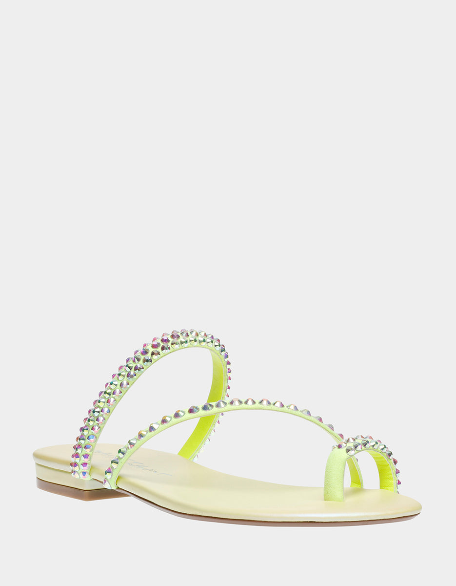 SILAS LIME Strappy Sandals | Women's Sandals – Betsey Johnson