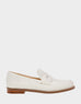 ARON IVORY Pearl Loafers | Women's Rhinestone Loafers – Betsey Johnson
