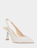 CLARK IVORY Pumps | Women's Pearl Sling-Back Pumps – Betsey Johnson